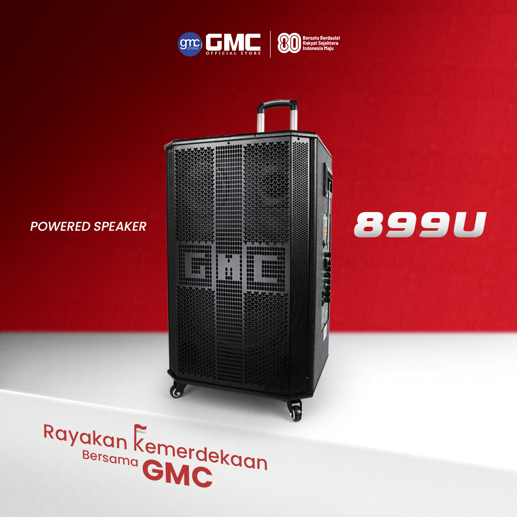 Jual GMC Speaker 899U – Professional Line Bluetooth Karaoke Speaker 15 ...