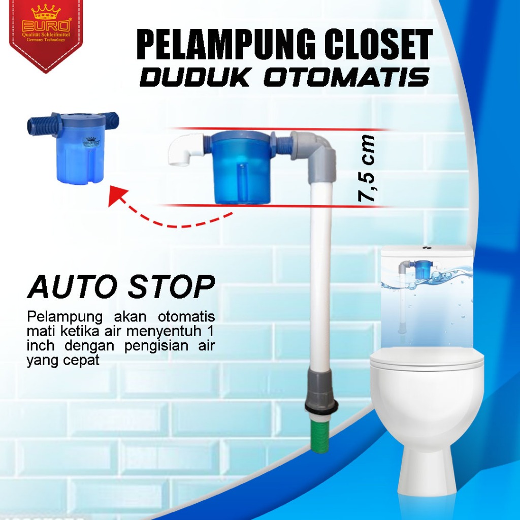 Jual RT Pelampung Closet duduk otomatis Home Made by eoru | Shopee ...