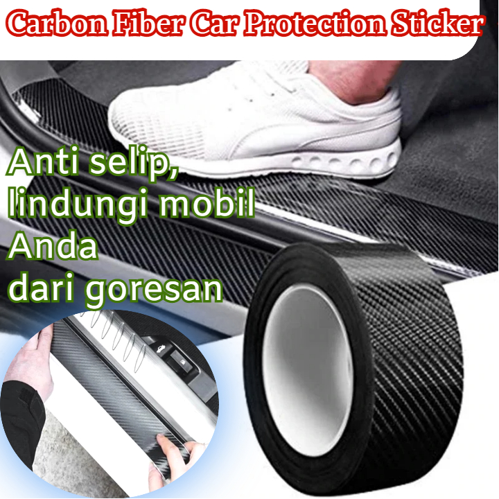 Jual Stiker Karbon Mobil 5D Nano Carbon Fiber Versi Lebar 10cm x 5m ...