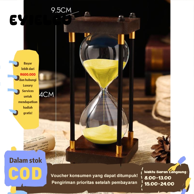 Jual Eyre Pengatur waktu jam pasir kaca anak-anak tahan jatuh, jam ...