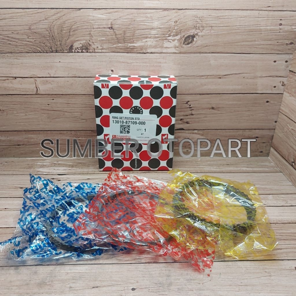 Jual RING PISTON SET RING SEHER SET DAIHATSU ZEBRA ESPASS S89 S91 S92 FEROZA TARUNA STD STANDAR ...