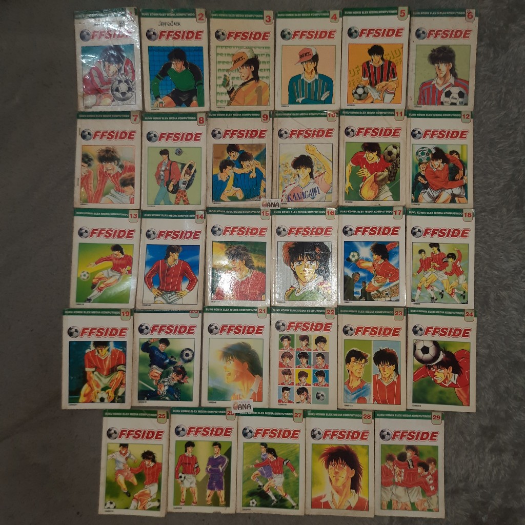 Jual Komik SET Offside 1-29 Tamat (Masato Hieuchi) | Shopee Indonesia