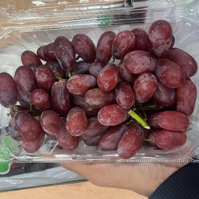 Jual Anggur Crimson Manis | Anggur Ruby Gem Dino Fresh 500gram | Shopee ...