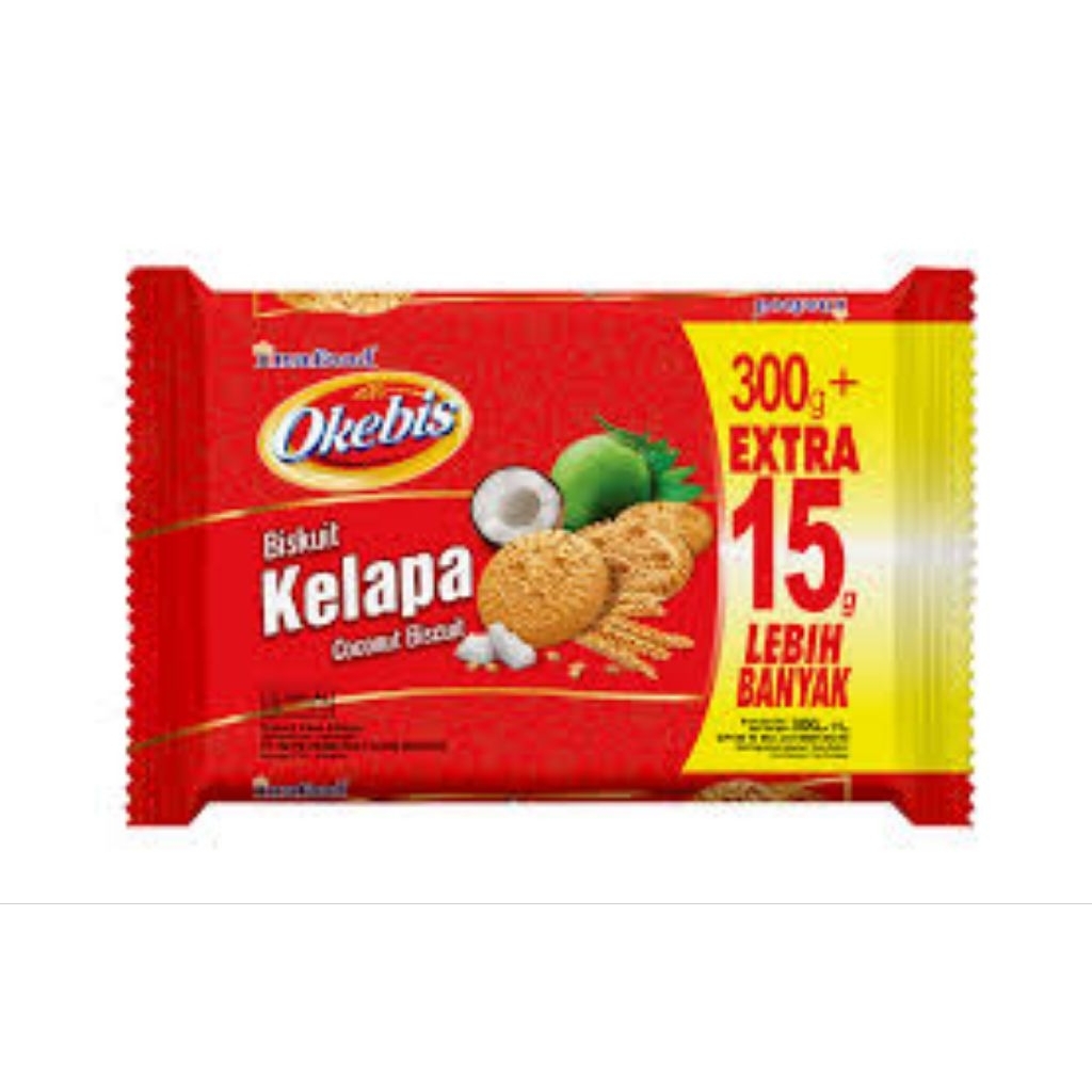 Jual OKEBIS BISKUIT KELAPA INAFOOD NETTO 315 GR muraah | Shopee Indonesia