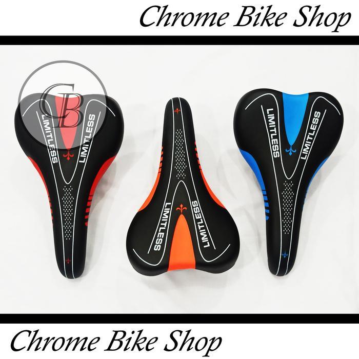 Jual Sadel Jok Saddle Sepeda BMX MTB Sepeda Lipat Limitless 3705 ...