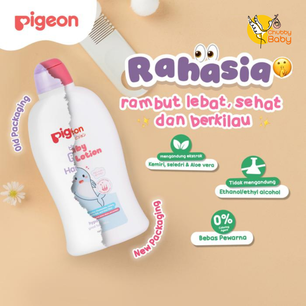 Jual Pigeon - Baby Hair Lotion 200ml | Shopee Indonesia