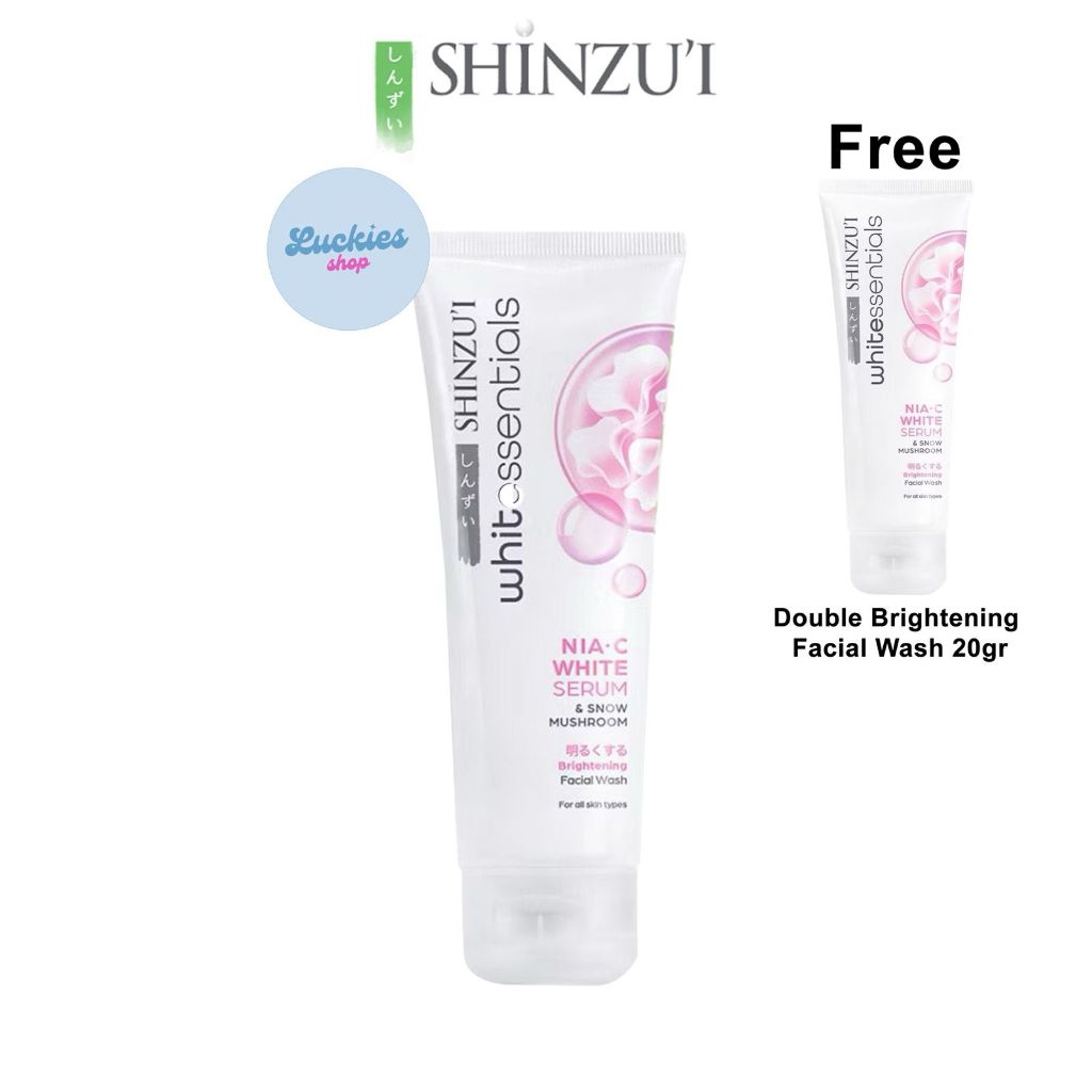 Jual [ Free Facial Wash 20ml ] Shinzui WHITEssentials Double ...