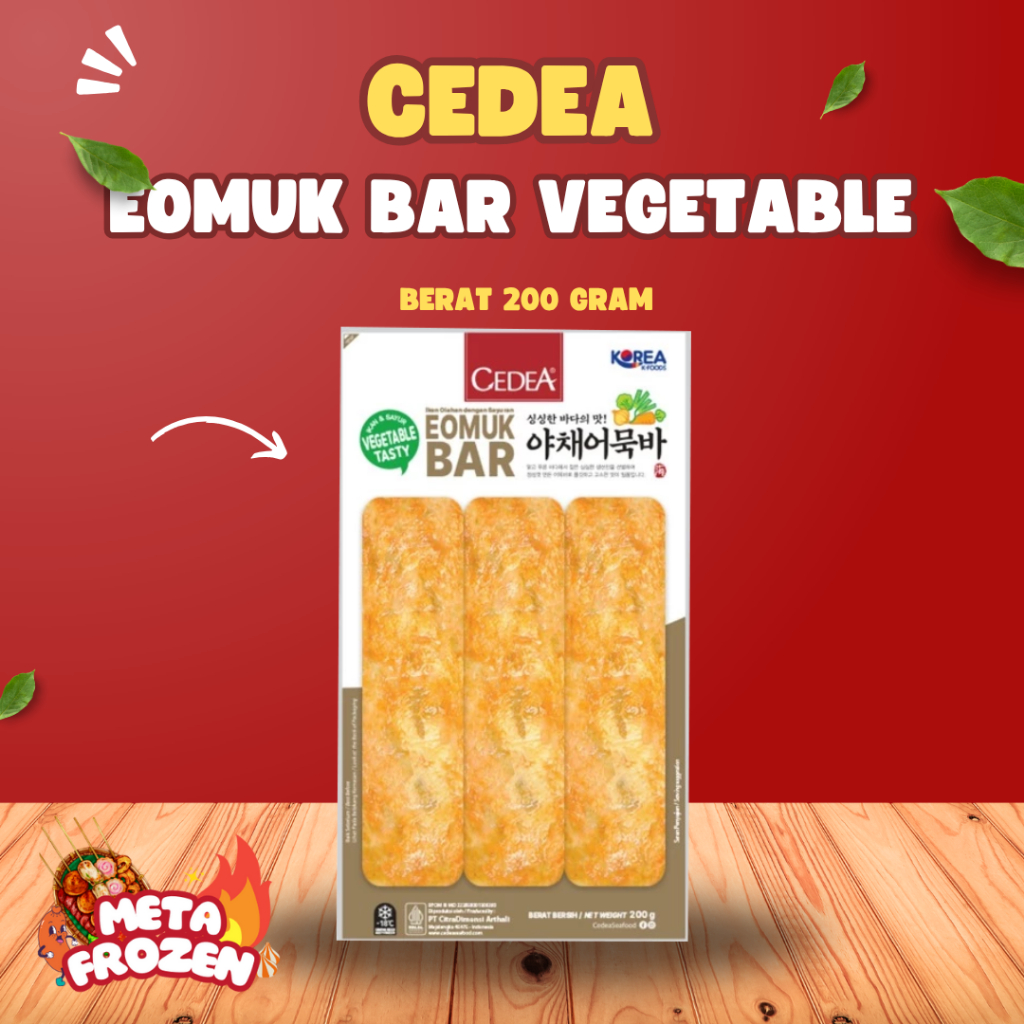 Jual Cedea Eomuk Bar Vegetables 200 Gr | Shopee Indonesia
