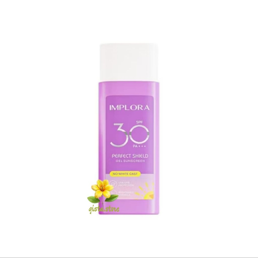 Jual IMPLORA - Perfect Shield Gel Sunscreen SPF30 PA+++ 50ml | Shopee ...