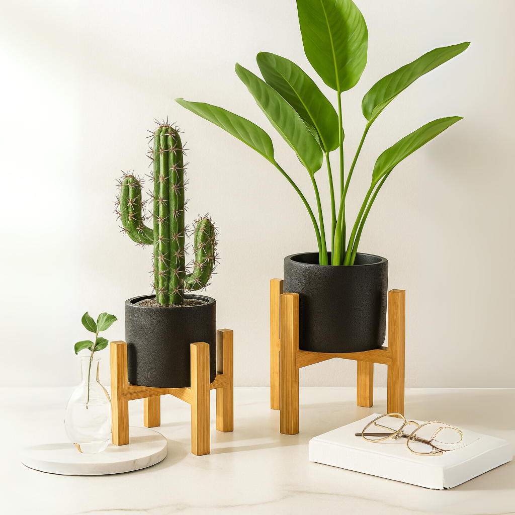 Jual Standing Pot kayu minimalis Tanaman – Standing Pot tempat pot ...