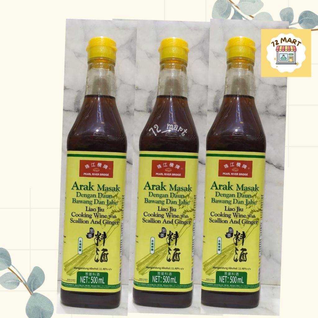 Jual PRB Pearl River Bridge Liao Jiu Cooking Wine with Scallion and ...