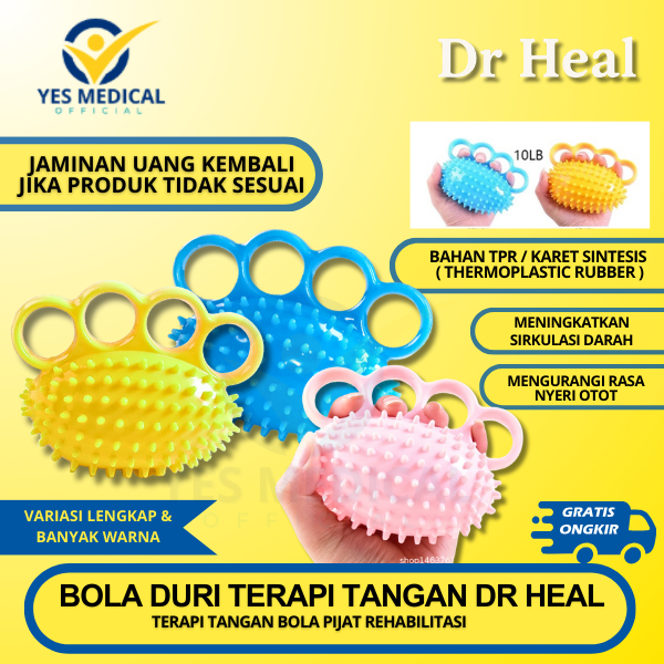 Jual Bola Terapi Tangan Stroke Berduri Bola Tangan Stroke Bola Tangan ...