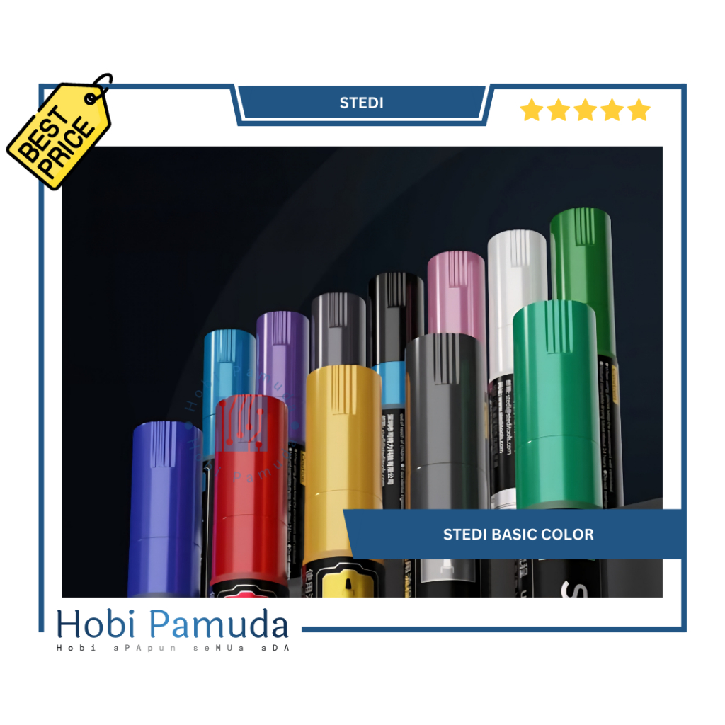 Jual Stedi Marker Two Type Head DMM Series | Shopee Indonesia