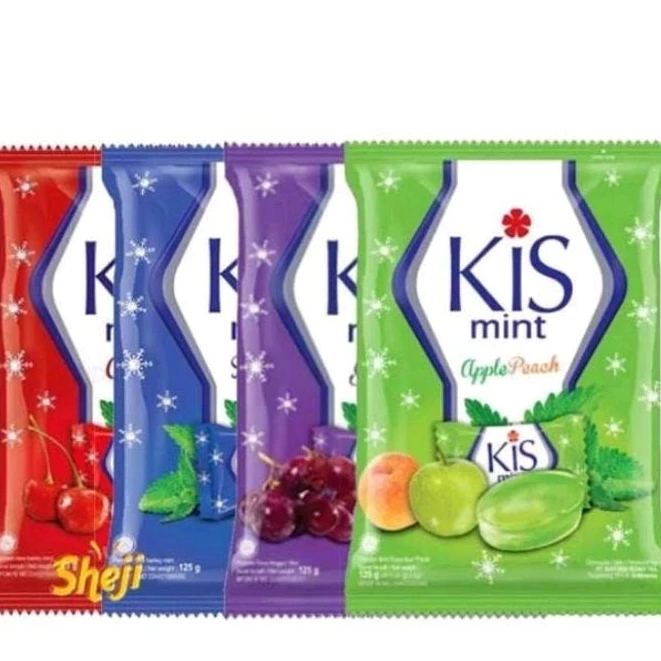 Jual (PCS) Kis Permen Mint Apple / Cherry / Grape / Barley 125 GR | Shopee Indonesia