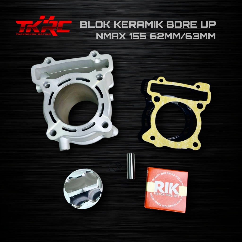 Jual BLOK SEHER KERAMIK BORING BORE UP YAMAHA NMAX OLD NMAX AEROX 155 ...