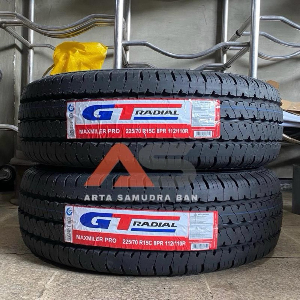Jual Ban GT Radial Gajah Tunggal Maxmiler Pro 225 / 70 R 15 C R15C 8PR ...