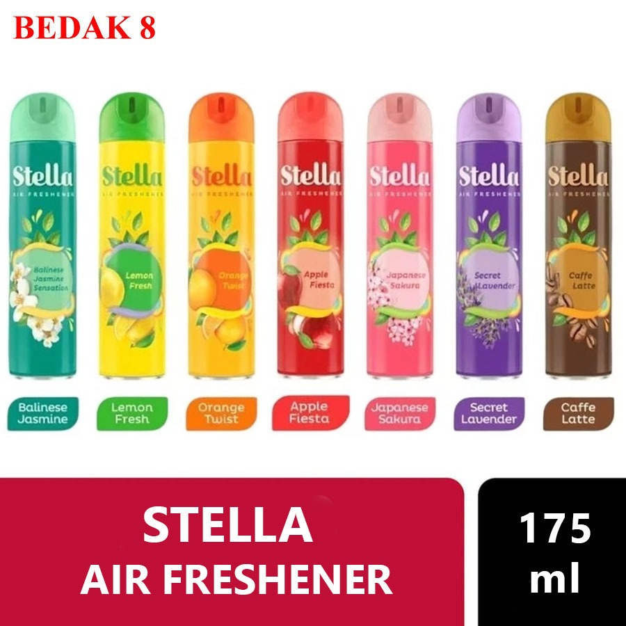 Jual Stella Pengharum Ruangan 175ml – Pengharum Ruangan Semprot Praktis ...