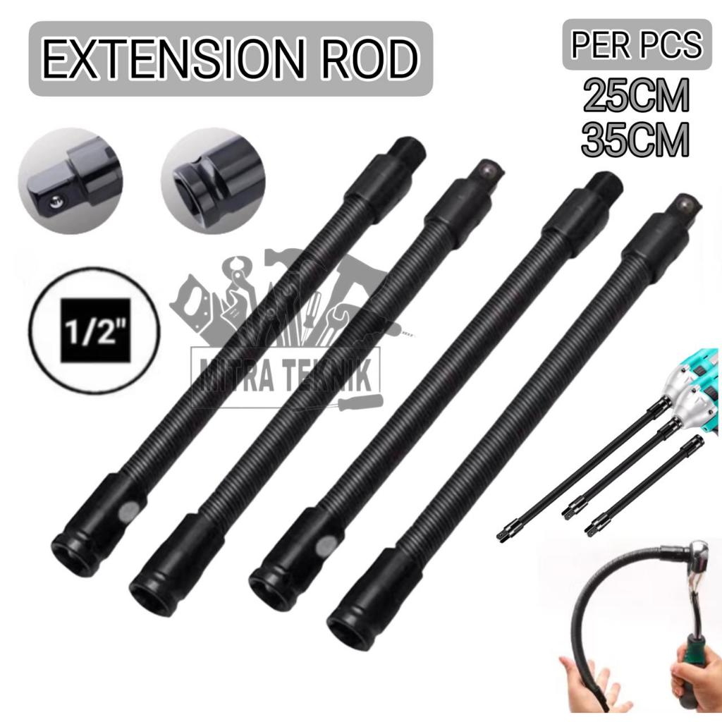 Jual Sambungan Ekstensi Fleksibel Bor Impact Wrench Extension Rod 25cm ...
