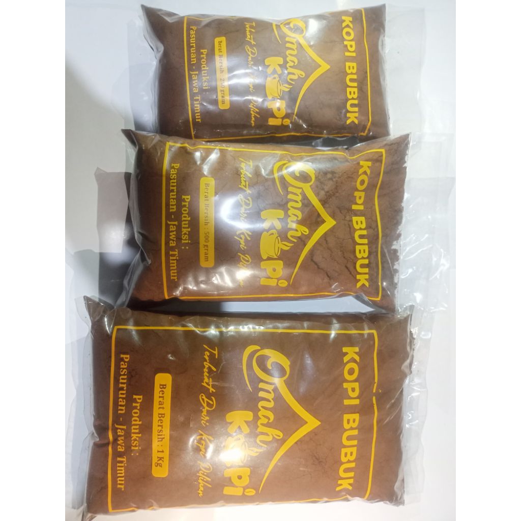Jual Kopi hitam/kopi murni/kopi jenis robusta 1 kg /kopi asli original ...