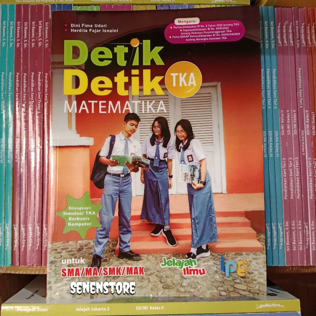Jual Buku DETIK DETIK TKA MATEMATIKA Untuk SMA/MA/SMK/MAK | Shopee ...