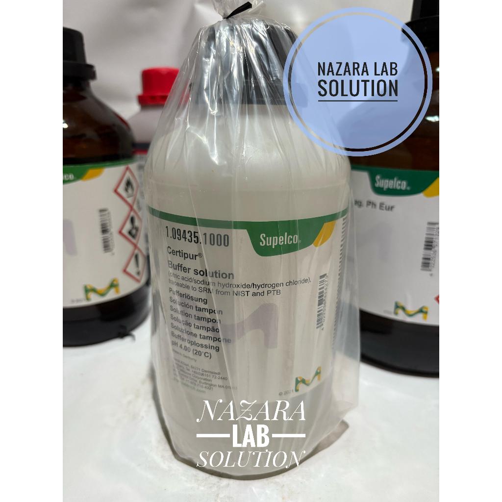 Jual BUFFR SOLUTION pH 4 100mL MERCK 109435 / Larutan Buffer pH 4 ...