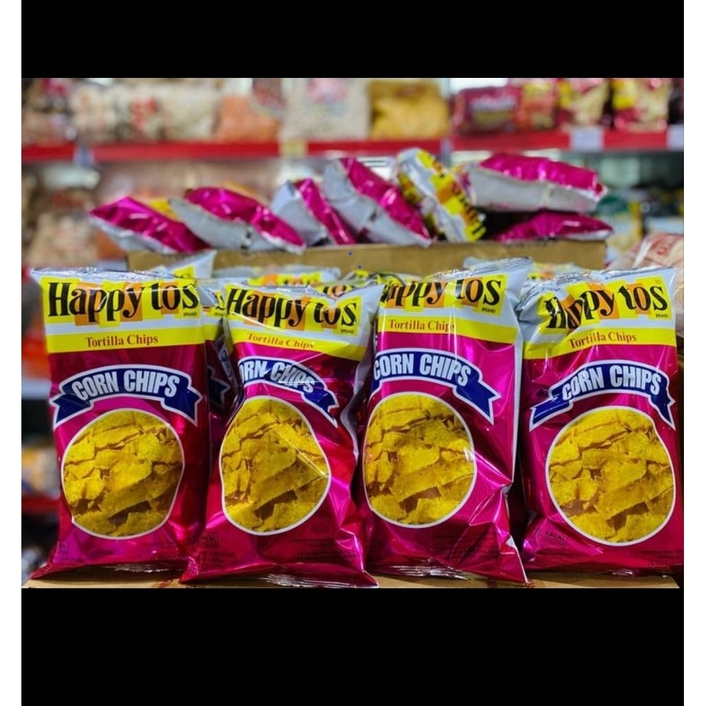 Jual HAPPY TOS MERAH TORTILLA CORN CHIPS | Shopee Indonesia