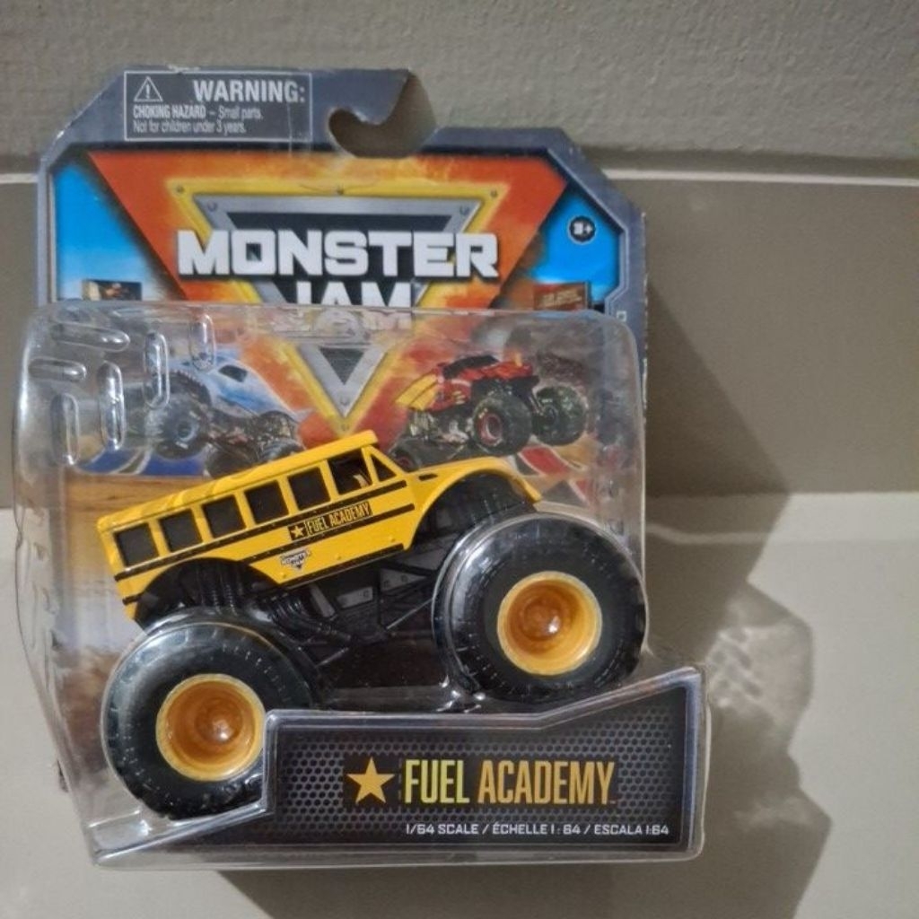 Jual fuel academy monster jam trucks kuning | Shopee Indonesia