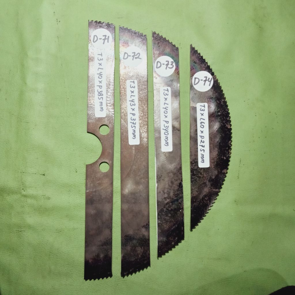 Jual Baja HSS DMO5 merk "S" germany tebal presisi 3mm kondisi berkarat ...