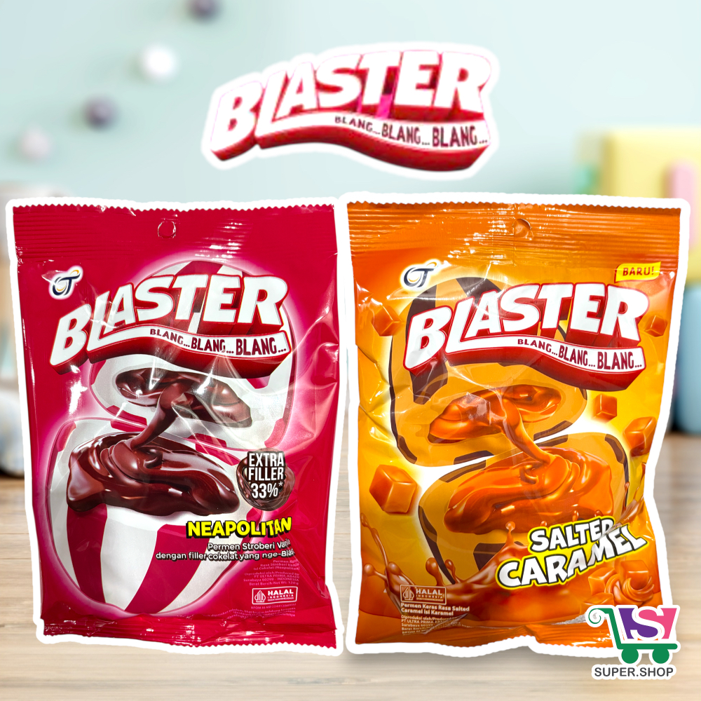 Jual BLASTER Permen Belang Mint with Chocolate (isi 40 pcs) | Shopee ...