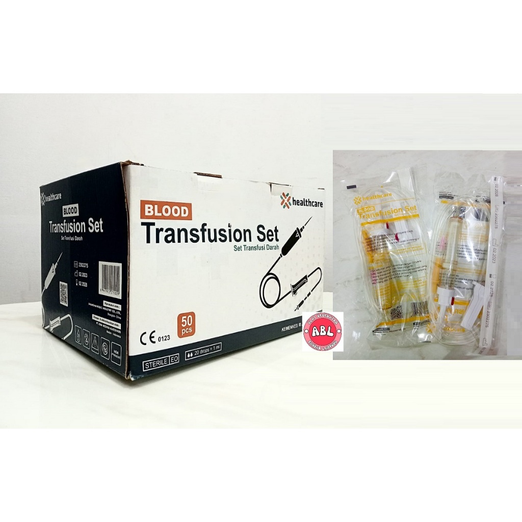 Jual Blood Transfusion Set Healthcare Box isi 50pc | Shopee Indonesia