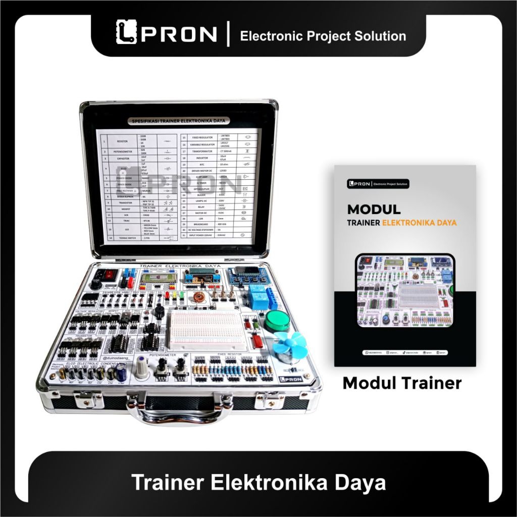 Jual Trainer Elektronika Daya, Trainer Praktikum Pembelajaran ...