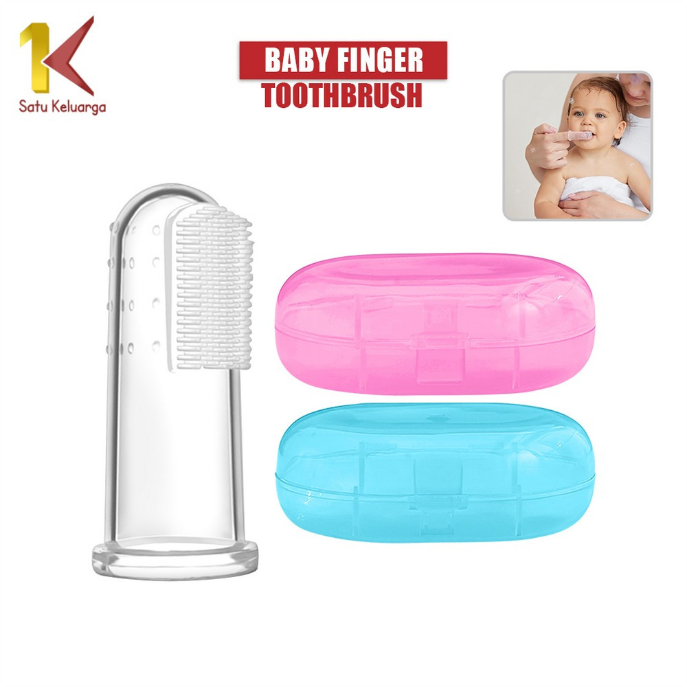 Jual Satu Keluarga Sikat Gigi Bayi Silikon C866 Sikat Lidah Bayi New ...