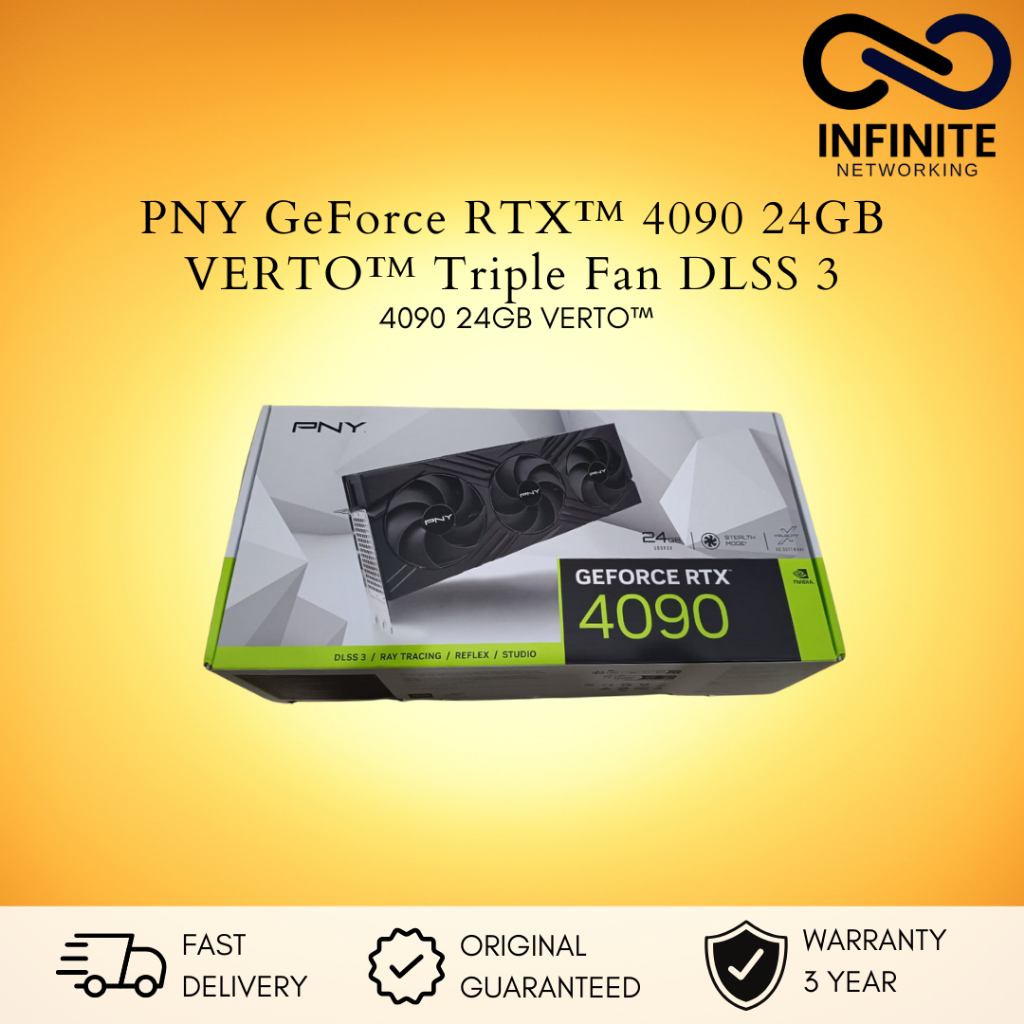 Jual GPU SERVER FUSION GRAPHICS CARD-PNY GEFORCE RTX 4090 24GB VERTO ...
