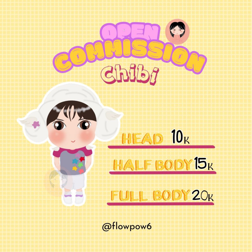 Jual Jasa gambar Chibi | Open Commission Chibi | KPOP | Ilustrasi Chibi ...