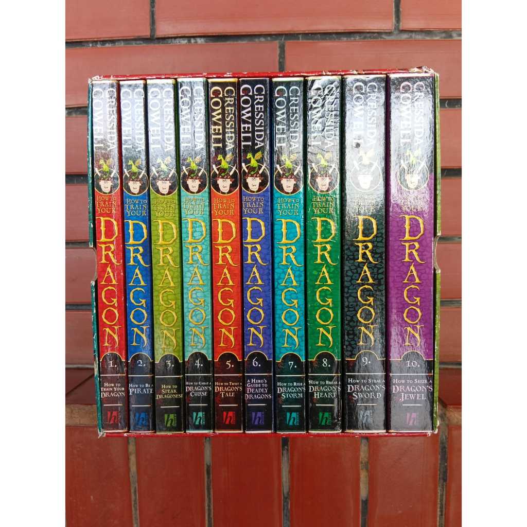 Jual Cressida Cowell How to Train Your Dragon Box Set Buku Fantasy Anak ...