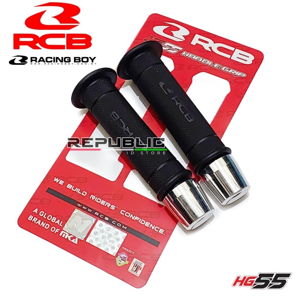Jual RIS Handgrip RCB HG55 Original 100%+ Jalu Stang END-BAR Bulat CNC ...
