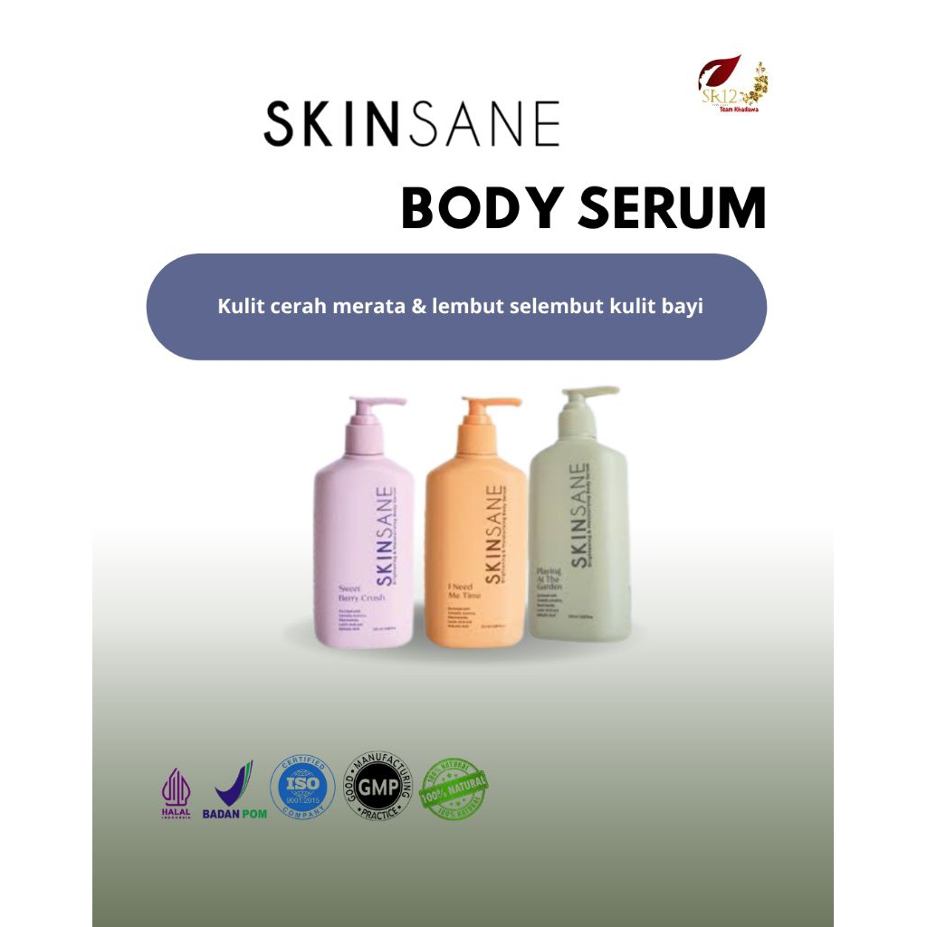 Jual BODY SERUM SKINSANE | Shopee Indonesia