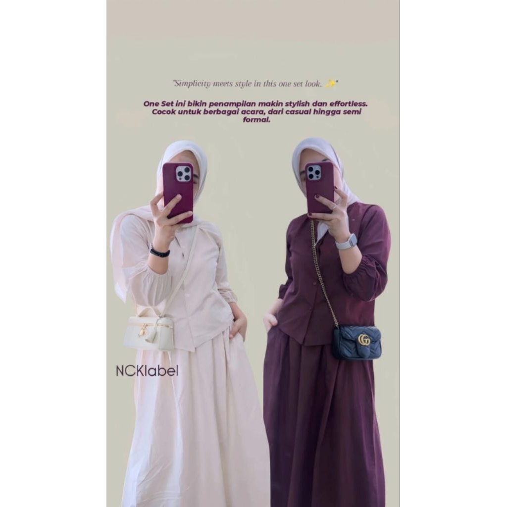 Jual JENA SET NCK LABEL | Shopee Indonesia