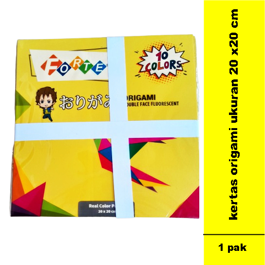 Jual Origami Forte 20 X 20 / Origami 20 X 20 / Kertas Origami Besar ...