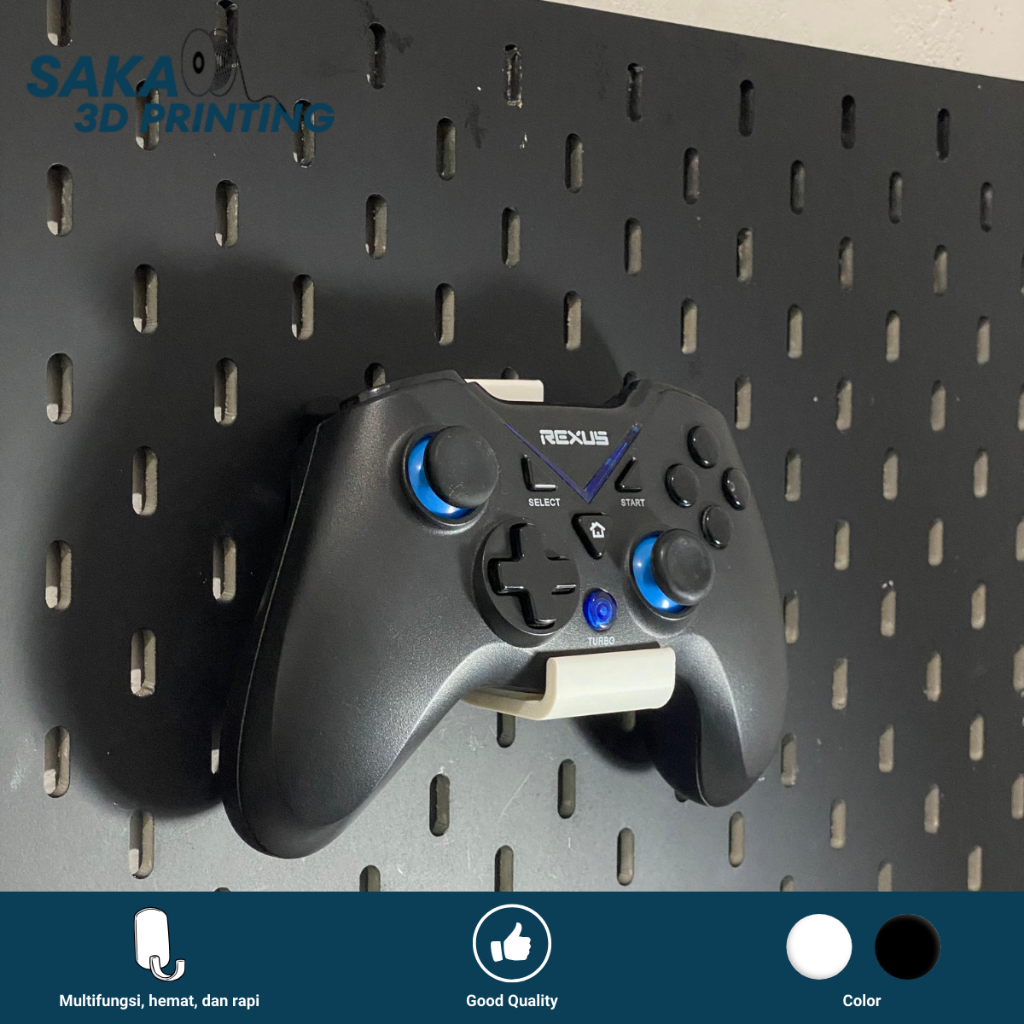 Jual Gamepad Holder Pegboard Skadis – Dudukan Stick PS / Xbox ...