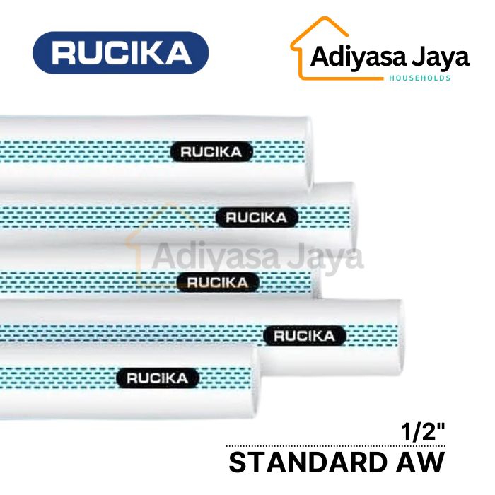 Jual Rucika Standard AW 1/2 (Rucika) / Pipa PVC Kelas AW | Shopee Indonesia