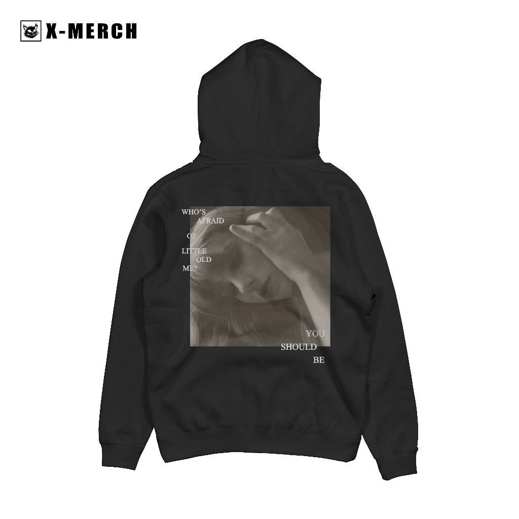 Jual Hoodie Taylor Swift - Who’s Afraid of Little Old Me | Shopee Indonesia