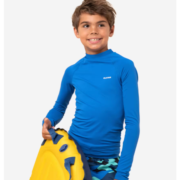 Jual OLAIAN 100 Kaos Lengan Panjang Surfing Bodyboarding Anak Quick Dry ...