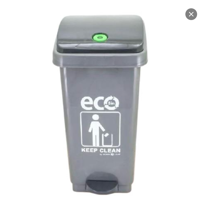 Jual Atari 9985 Kotak Tempat Sampah Injak Eco 50 Liter Plastik Segi Bio Dustbin Pedal Tutup By ...