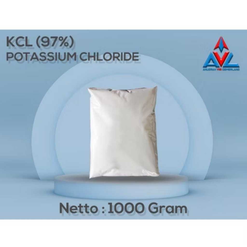 Jual KCL / POTASSIUM CHLORIDE / KALIUM KLORIDA - 1000 GRAM | Shopee ...