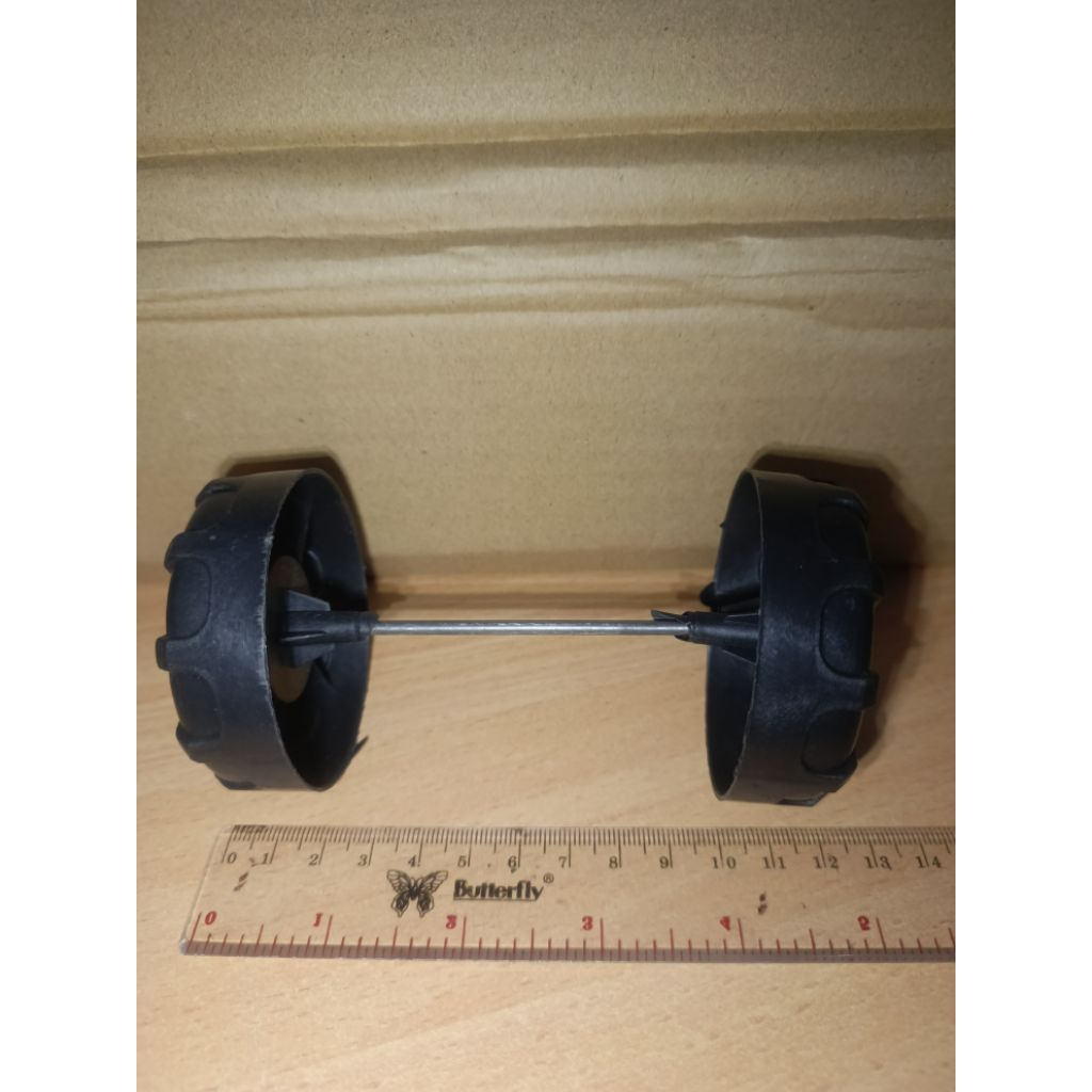 Jual 2 Pasang Roda / Ban + Velg Mainan Anak Truk / Mobil Diameter Ban ...