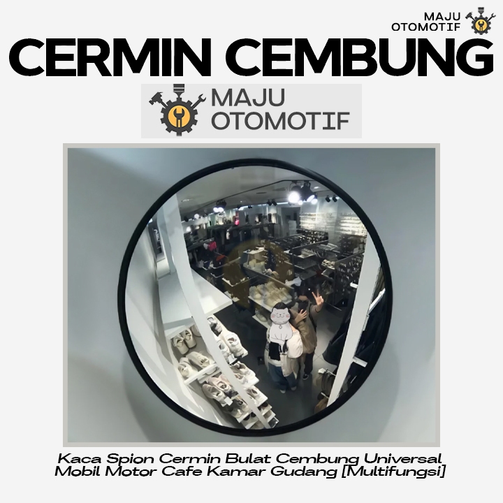 Jual Kaca Spion Cermin Bulat Cembung 5 6 7 8 10 Inci [ORIGINAL ...