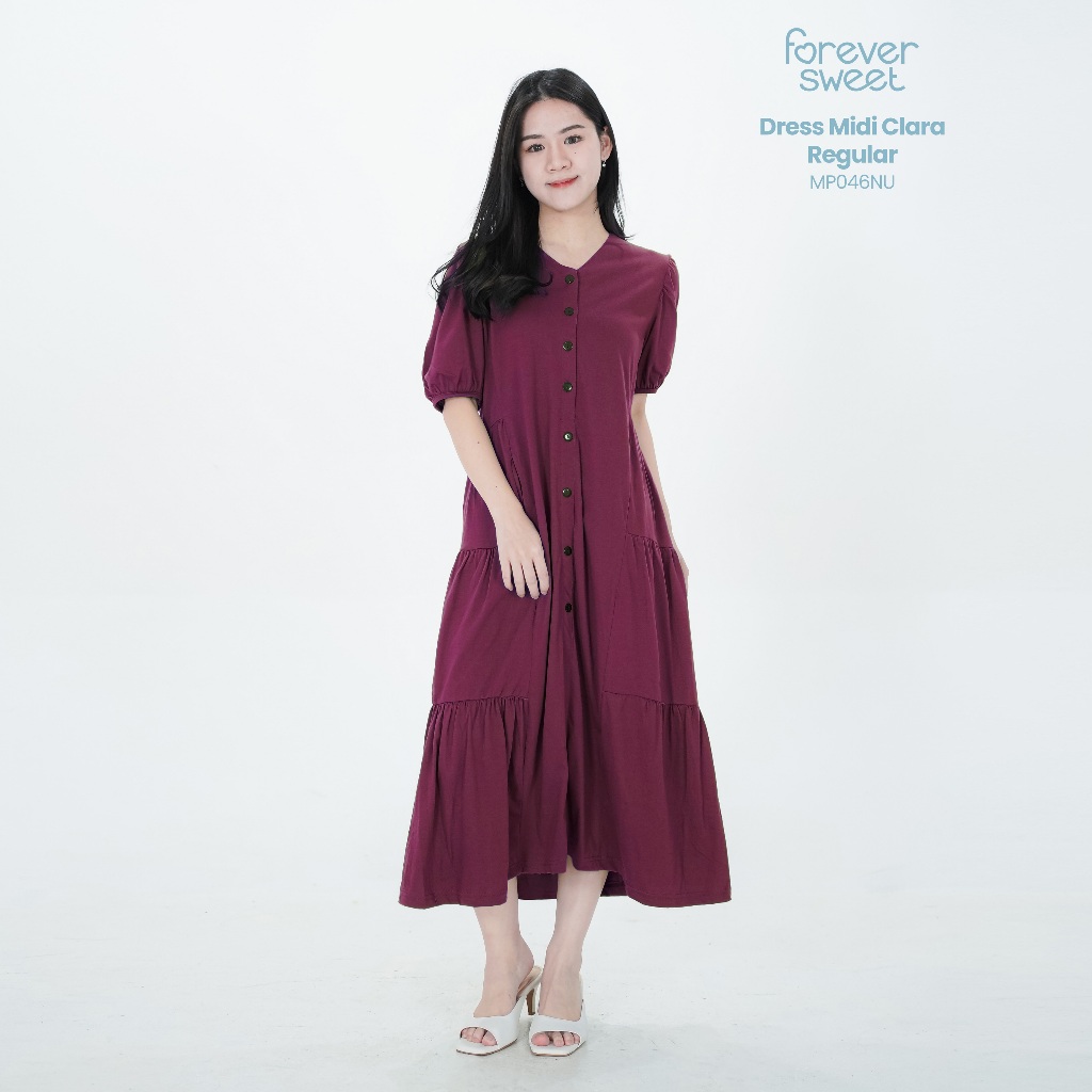 Jual FOREVER SWEET Home Dress Clara Series Daster Midi Wanita | Shopee ...