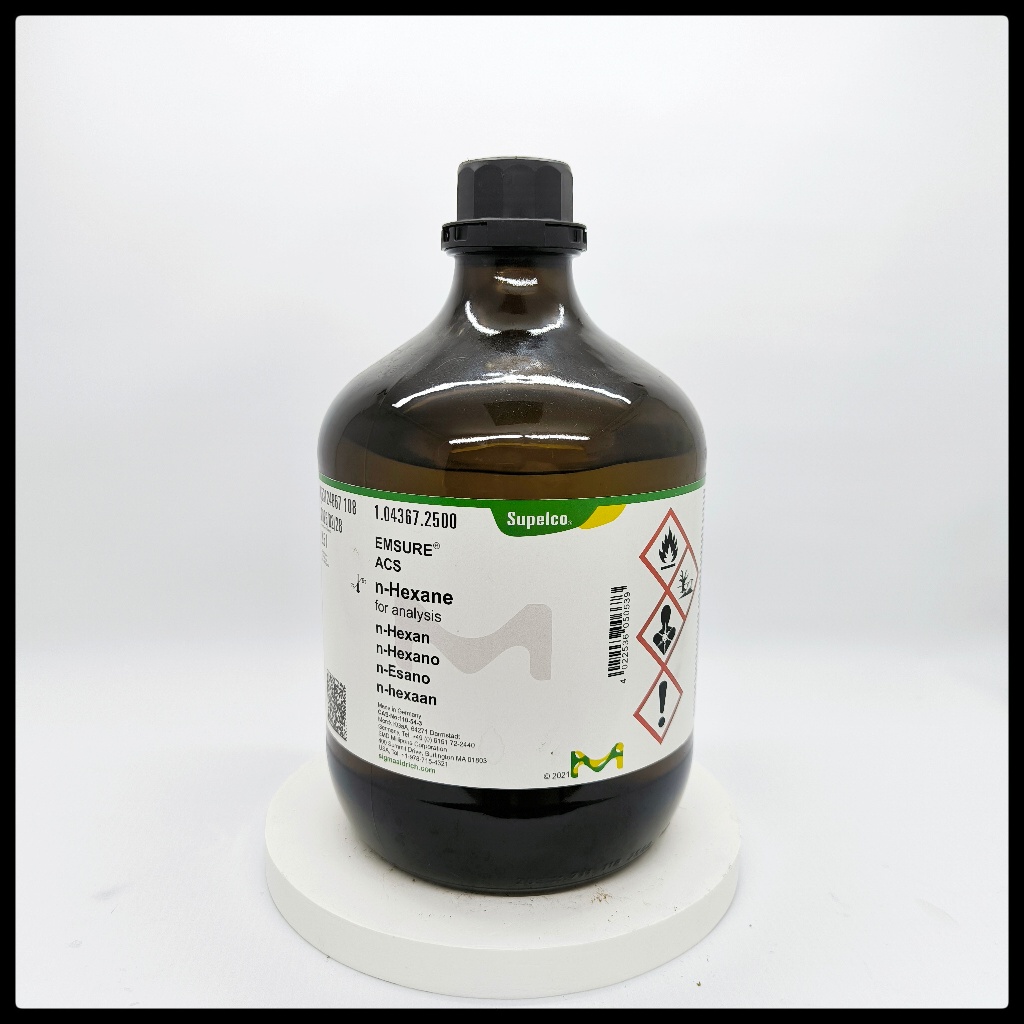 Jual N-HEXANE / HEKSANA / C6H14 PRO ANALIS MERCK 104367 ( REPACK ...