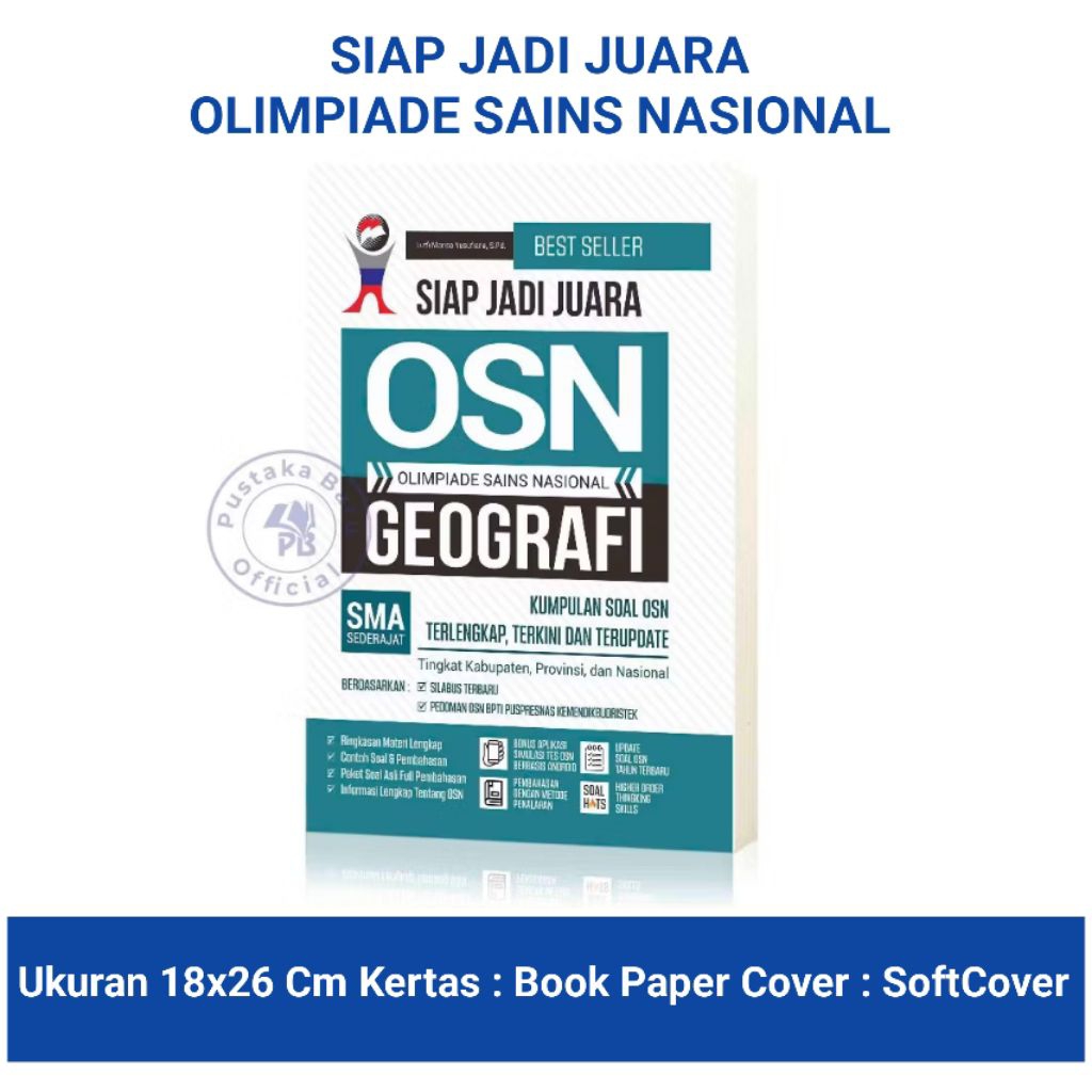 Jual BUKU LATIHAN SIAP JADI JUARA OSN GEOGRAFI SMA SEDERAJAT | Shopee Indonesia